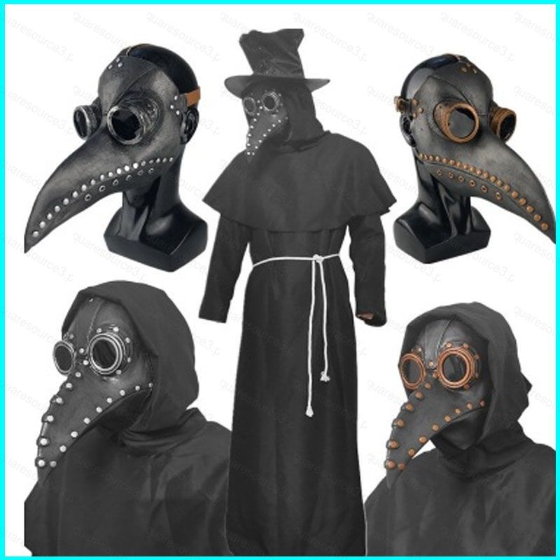 SQ3 Halloween middle Ages Plague Doctor Schnabel Bird Steampunk Mask ...