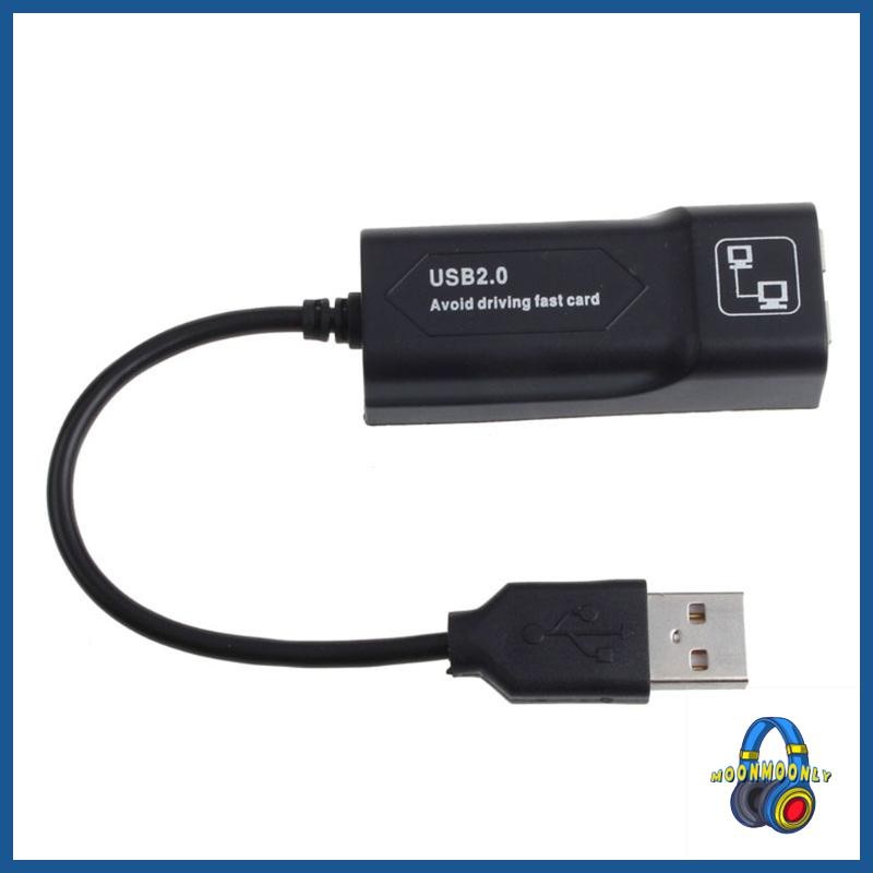 MOOMMY USB to Ethernet Adapter 10 100Mbps Networking Adapter RJ45 to ...