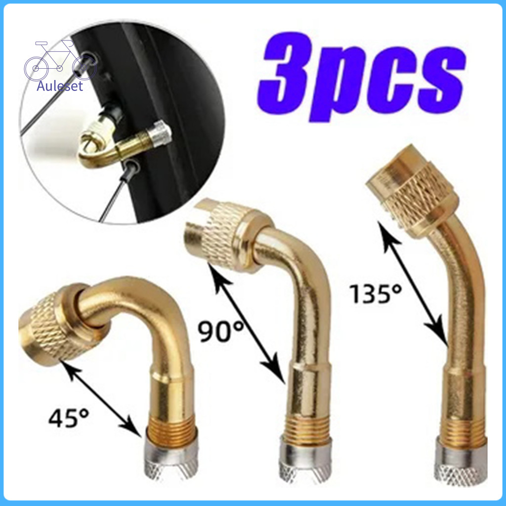 Auleset Tire Valve Angle Extender Tire Valve Angle Adapter Universal ...