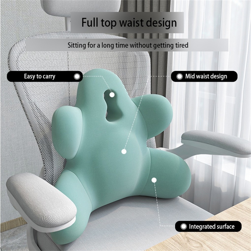 Ocs-Lumbar Support Pillow for Office Chair Back Support Pillow Recliner ...