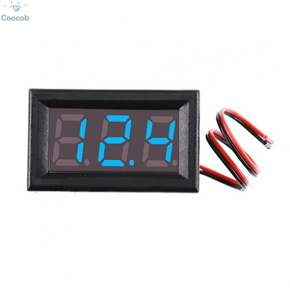 Portable LED Digital DC Voltmeter 0 56 2 line Display Red Green Blue ...