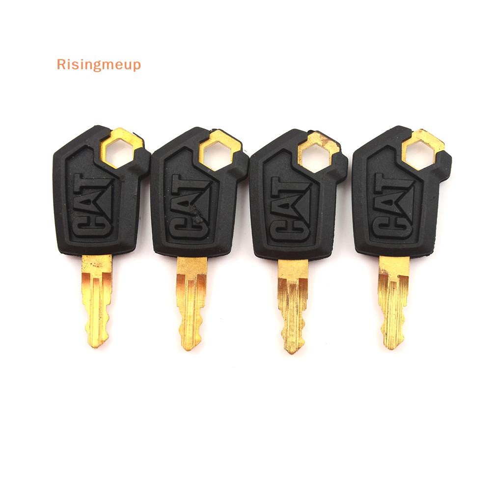 [Risingmeup] New 4PCS Heavy Equipment Ignition Loader Dozer Key For ...