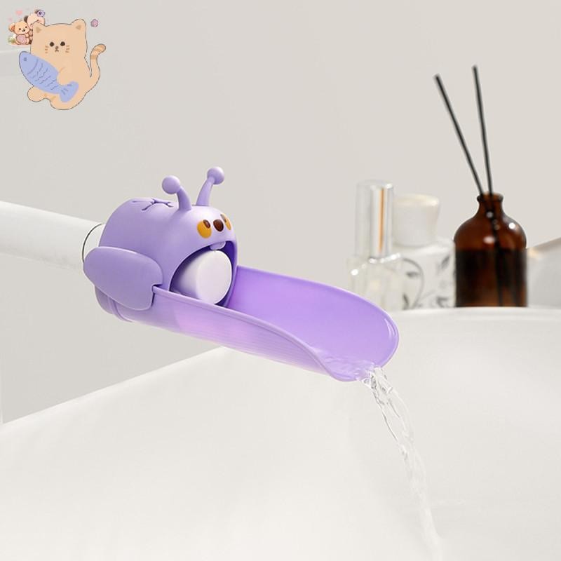 Children's Faucet Extender Cute Cartoon Extended Water Diverter ...