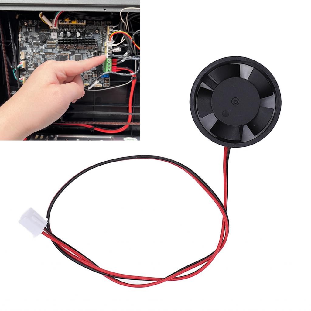 Iuxishop Extruder Motor Fan DC Exhaust Cooling Stable and Secure Double ...