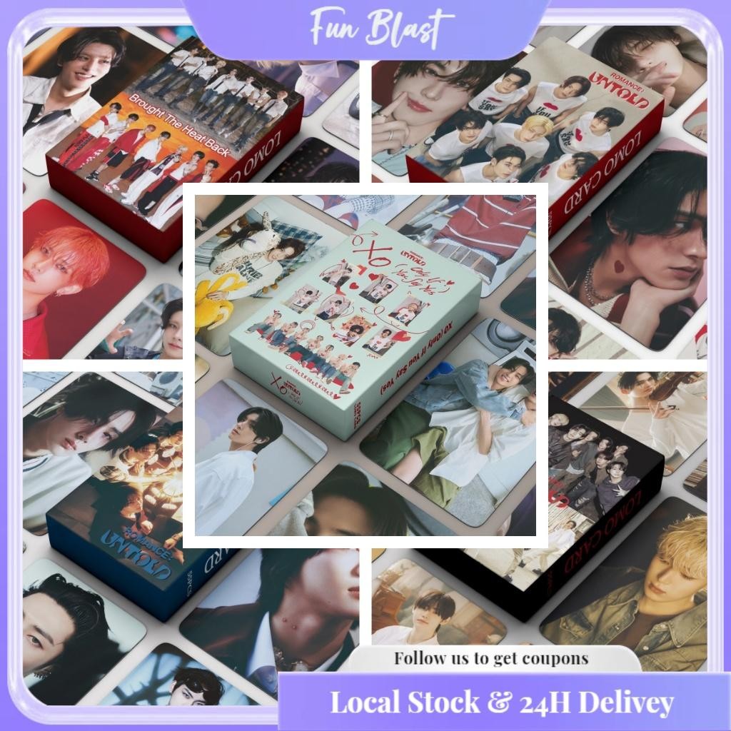 55 Pcs EN ROMANCE UNTOLD MEMORABILIA GGU 2024 Album Lomo Card Kpop ...