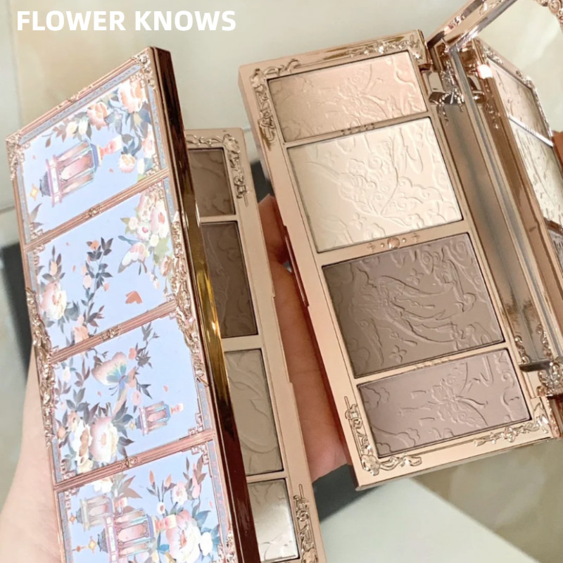 FLOWER KNOWS Contouring Palette Highlighting And Contouring 2-In-1 ...