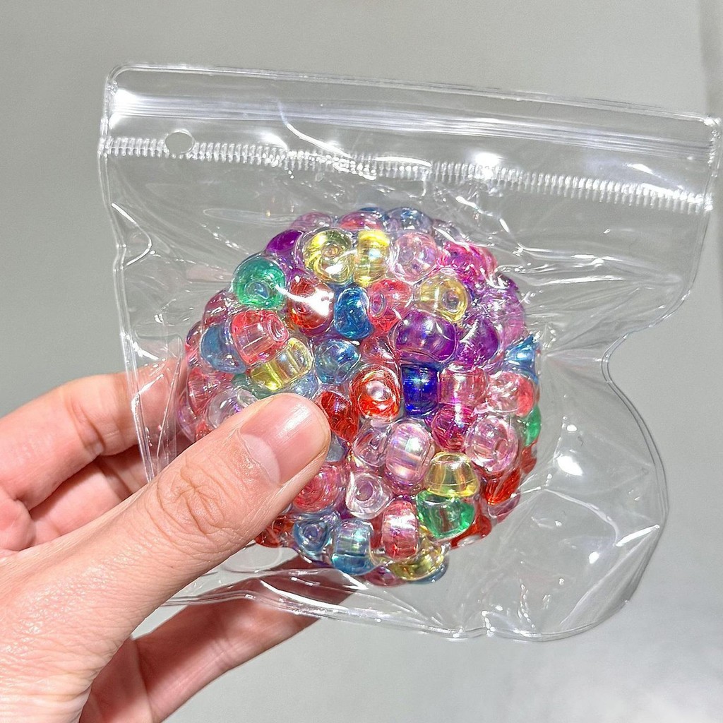 Colorful Stress Relief Ball Sensory Stress Squeezing Balls Colorful ...