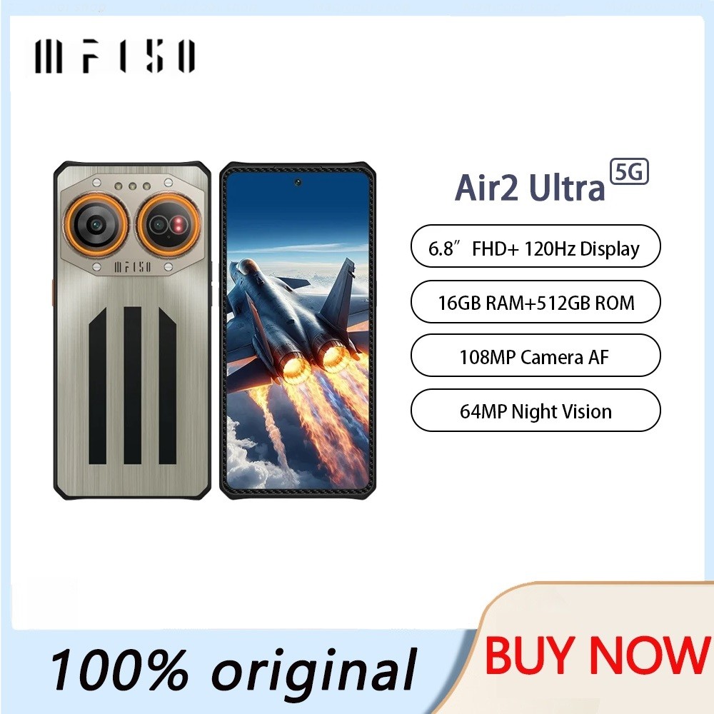 In Stock IIIF150 Air2 Ultra 5G Rugged Phone 16GB+512GB 6.8Inch 108MP ...
