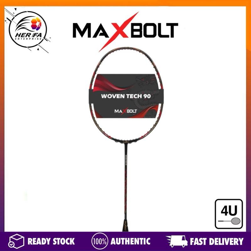 MAXBOLT Woven Tech 90 Dragon Series Limited Edition 4UG5 Badminton ...