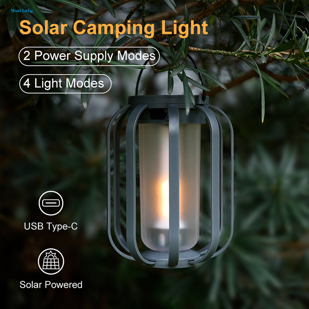 Solar Powered Light Portable Solar Camping Light with Tripod Waterproof ...