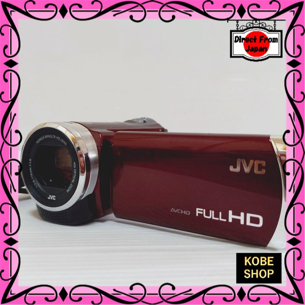 【Direct From Japan】 JVC Everio GZ-E290-R 【Used item】 | Shopee Philippines