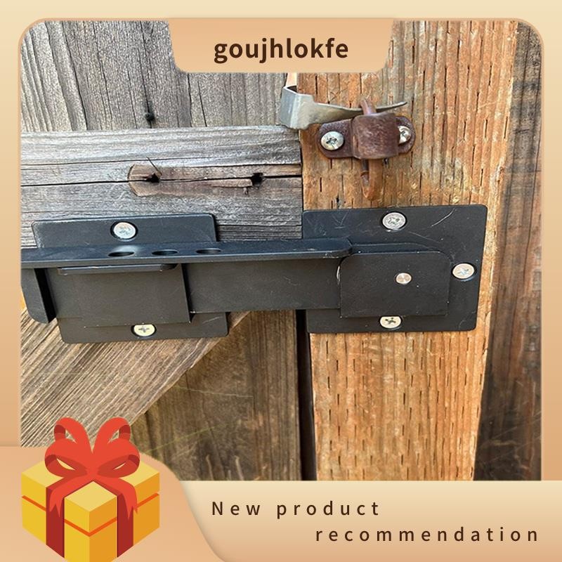 goujhlokfe Flip Gate Latch Lock, Adjustable Flip Gate Latch Lock with 3 ...