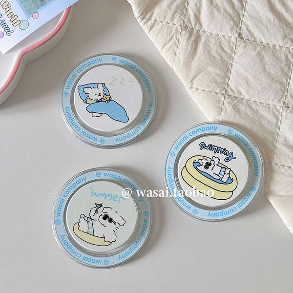 pop socket magsafe popsocket Korea ins niche cute summer puppy Magsafe ...