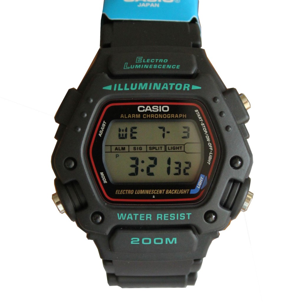 Casio DW290 Mission Impossible Men's Digital Watch DW-290-1V | Shopee ...
