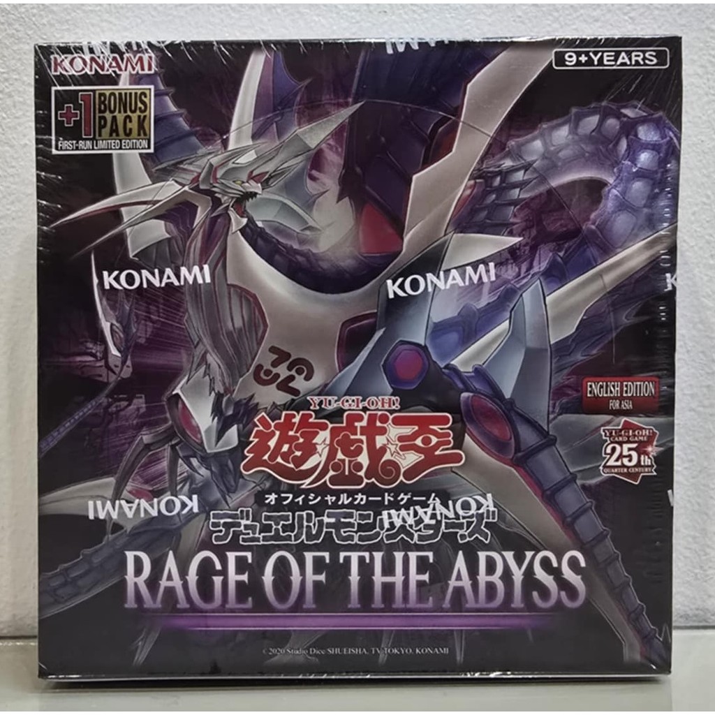 Yu-Gi-Oh! AE Rage of the Abyss Booster Box 30s (Asia English) | Shopee Philippines