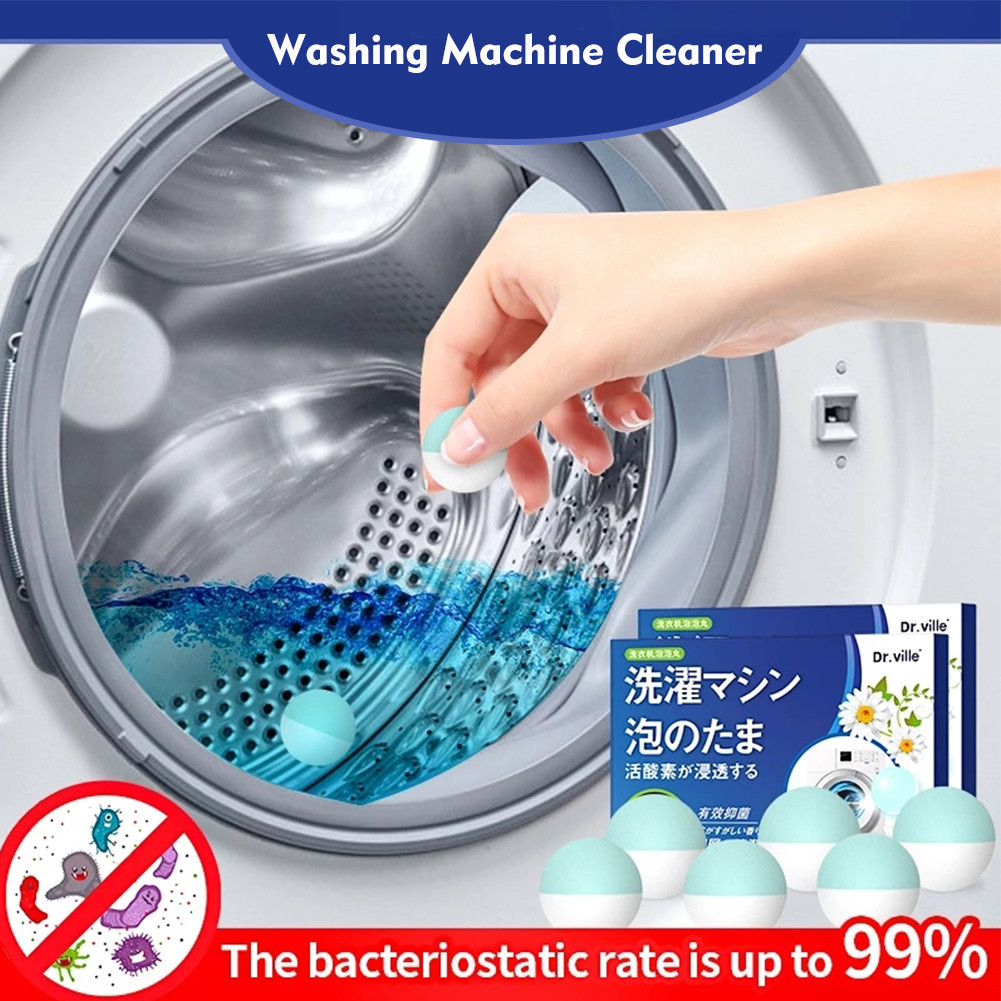 HS 6PCS Jacopin Japan Washing Machine Cleaner Detergent Tablet Laundry ...