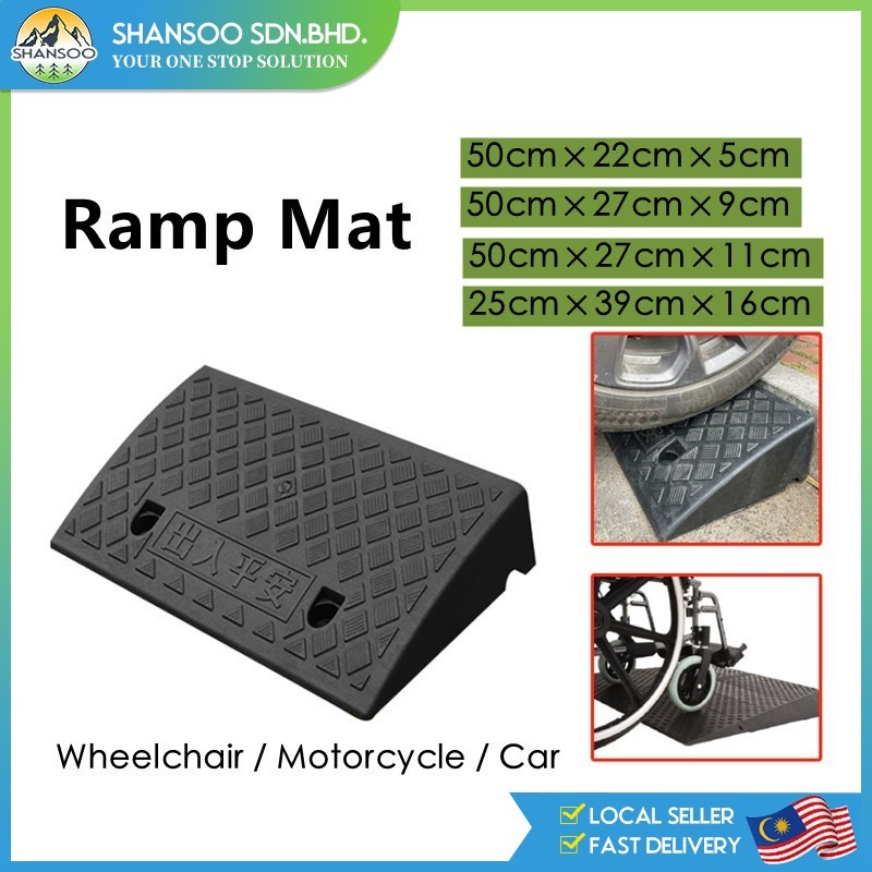 Step Mat Ramp Portable Curb Ramps Heavy Duty Threshold Ramp Kit For Car ...
