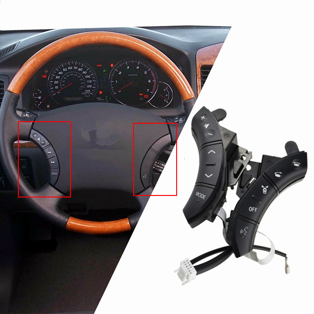 Car -styling buttons Black Color For Toyota Highlander Land Cruiser ...
