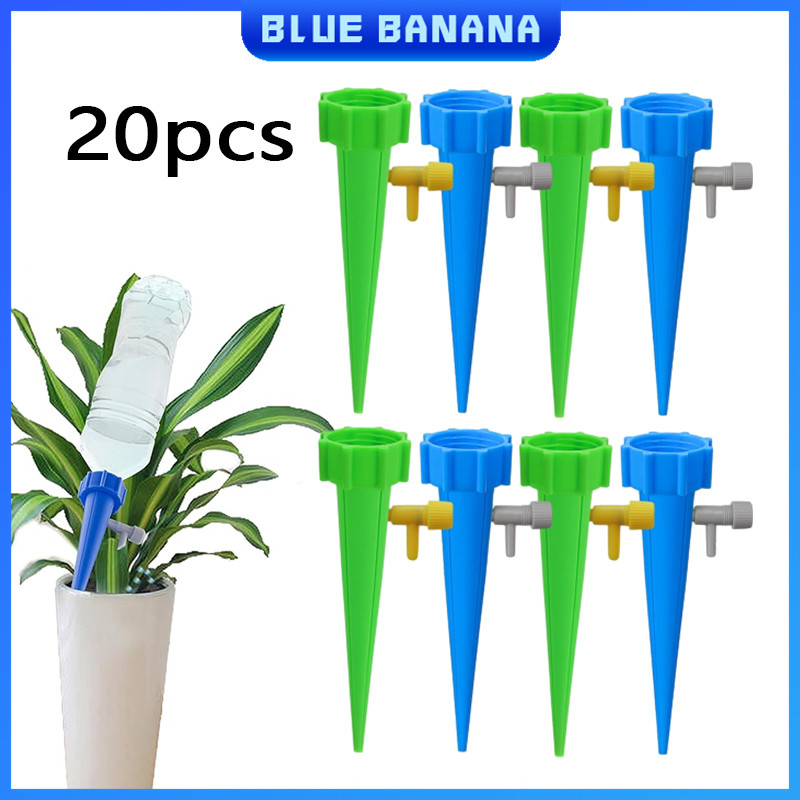 20Pcs Automatic Drip Irrigation Spikes Self-Watering Dripper Home ...