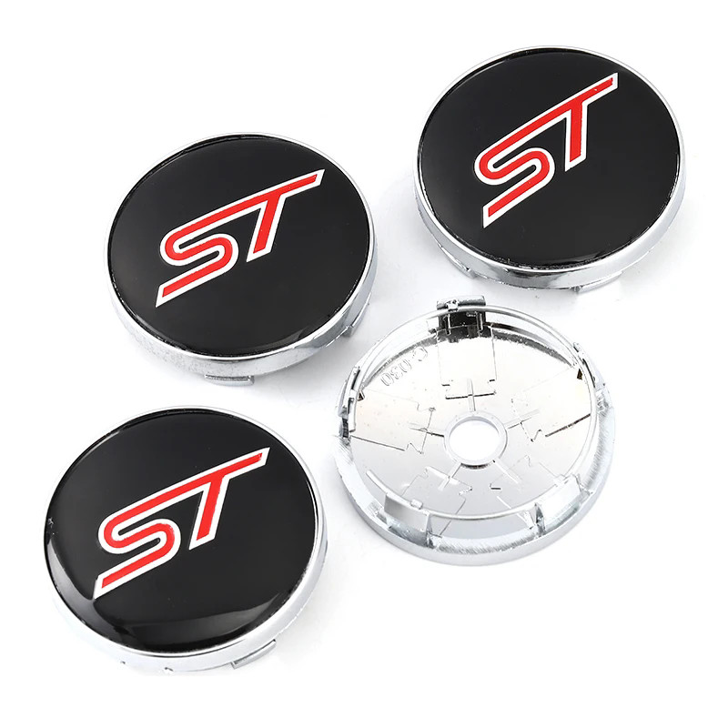 4PC 60mm Car Styling Wheel Hub Center Caps Rim Cover Badge Stickers for ...