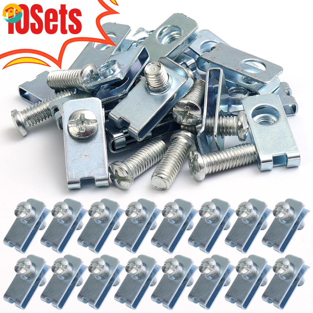 U-shaped M6 Bolts with Fixed Bases Universal Auto Front License Plate ...