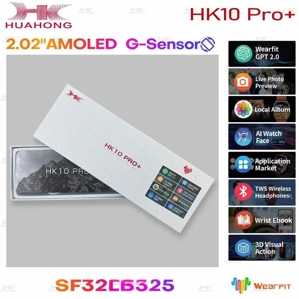 Original HK10 Pro Plus (Gen5) AMOLED Smart Watch Men's Women's Gravity ...