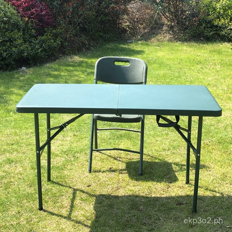 Field Command Table Army Plastic Chair Soldier Portable Folding Table ...