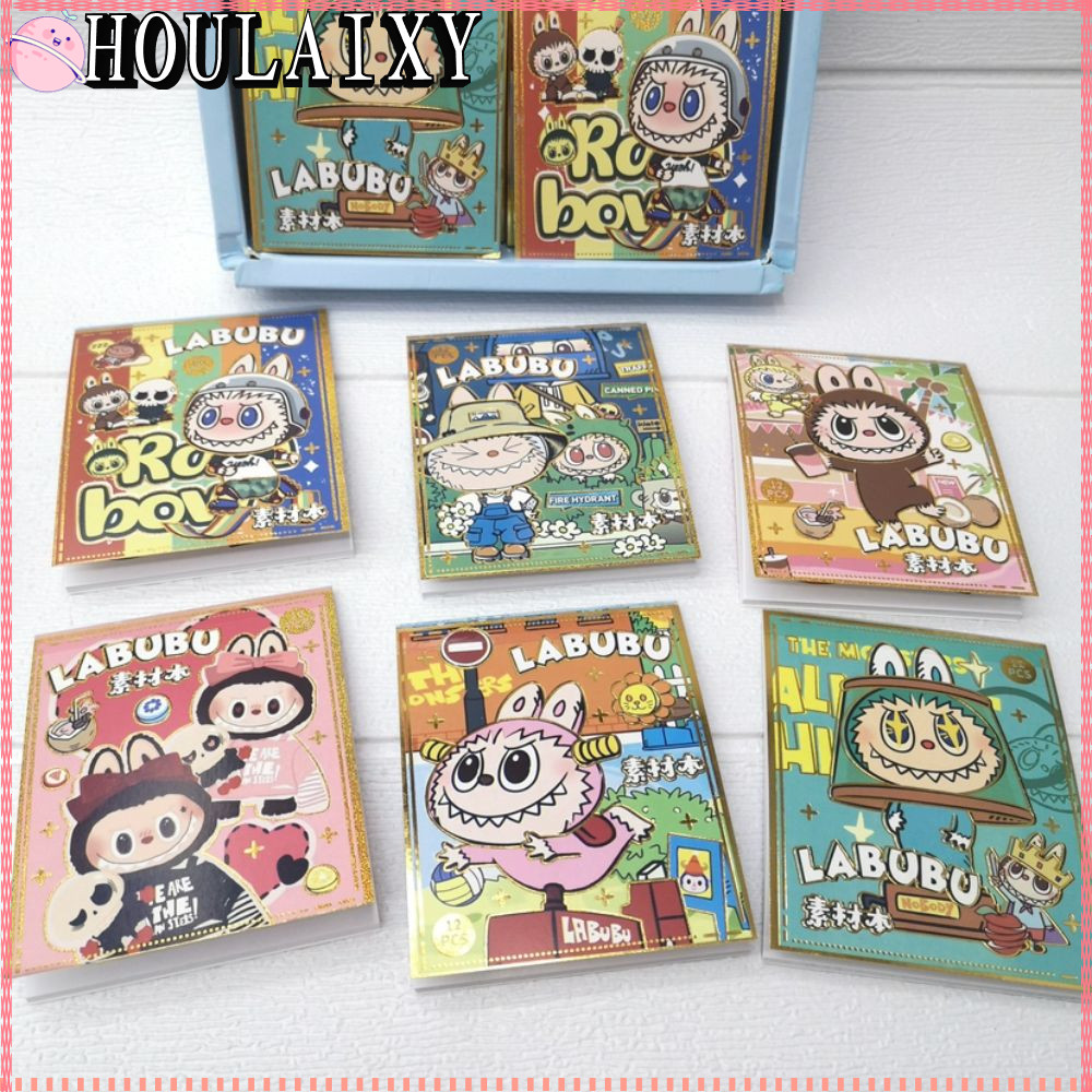 HOULAIXY 40 PCS Labubu Sticker, Cute Paper Labubu Stiker Toys, Fashion ...
