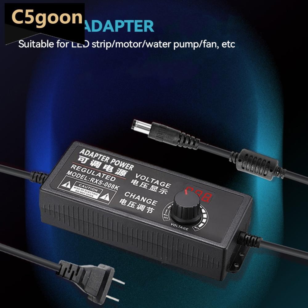 C5GOON 3V-12V 24V 36V 2A 3A 5A Adjustable AC Adapter Source High ...