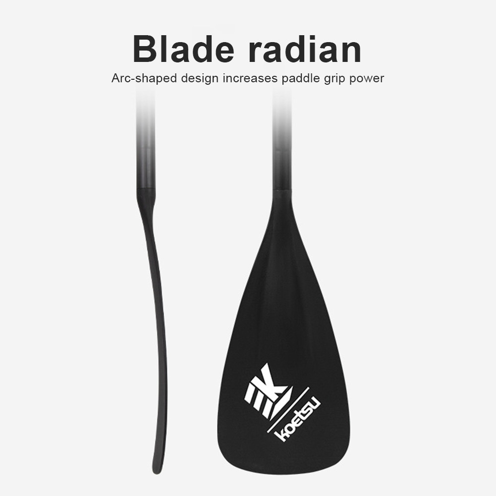 Single Double Ended Paddles Dual-Purpose 3-Piece Adjustable Kayak SUP ...