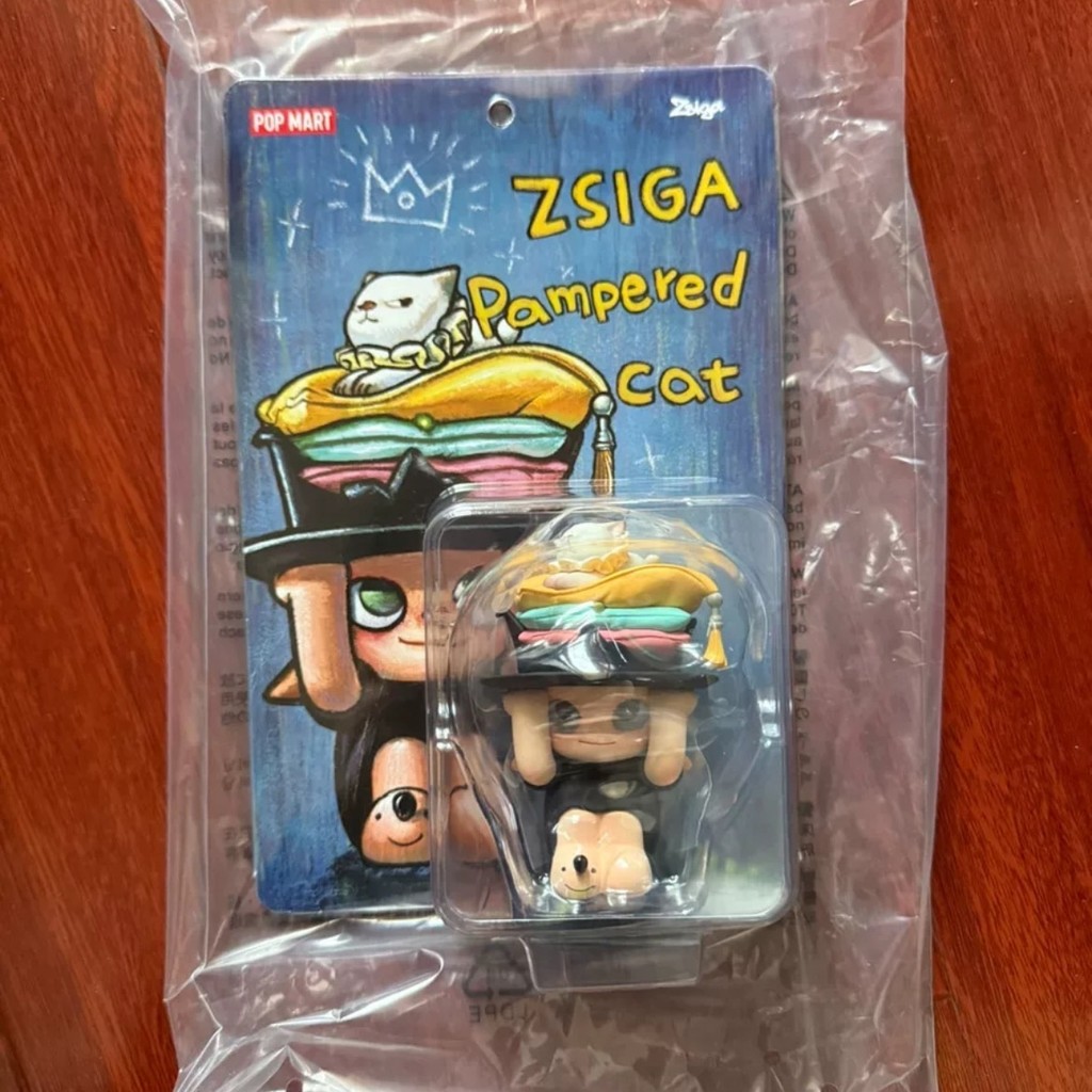 Genuine Goods Pop Mart zsiga Pet Cat Hanging Card Hand-Held Pet Gift ...