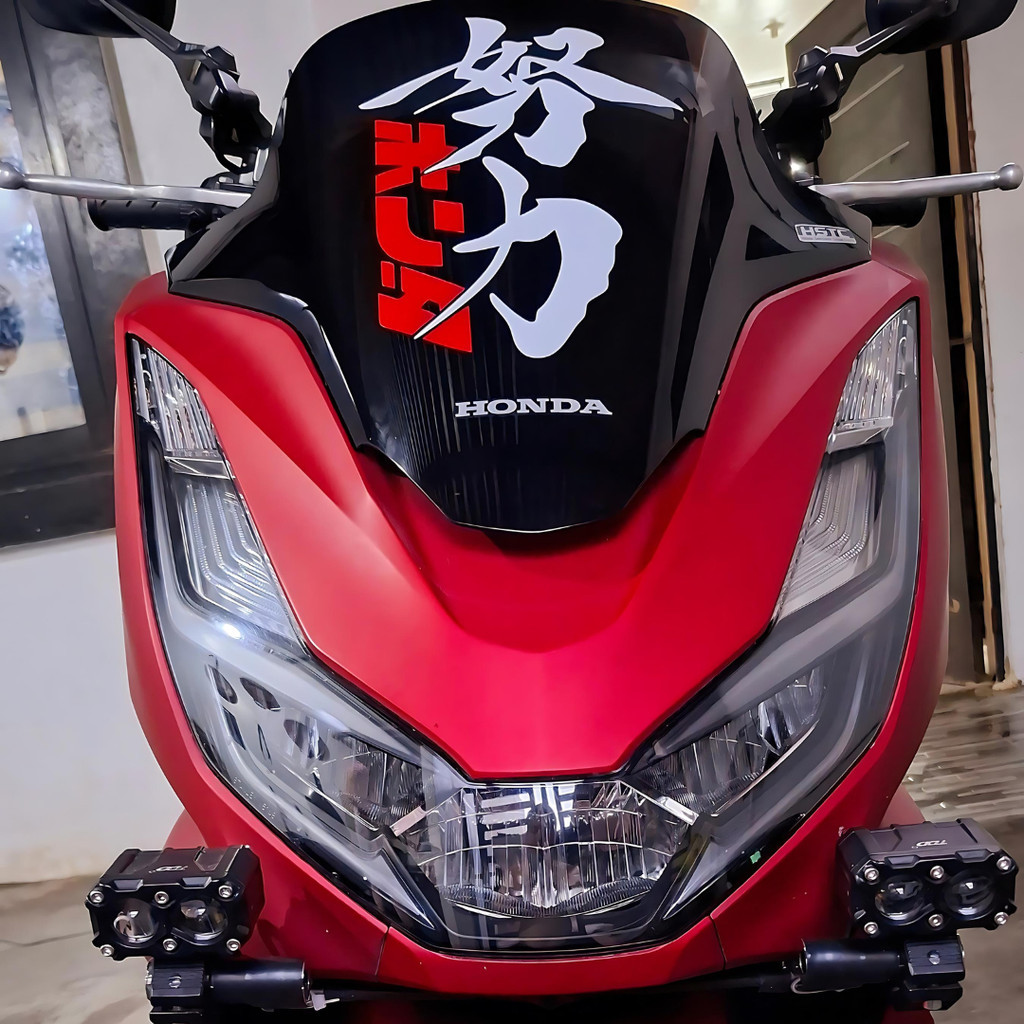 JDM 1 Kanji Sticker for Motorcycle Stickers Waterproof Decal Sticker ...