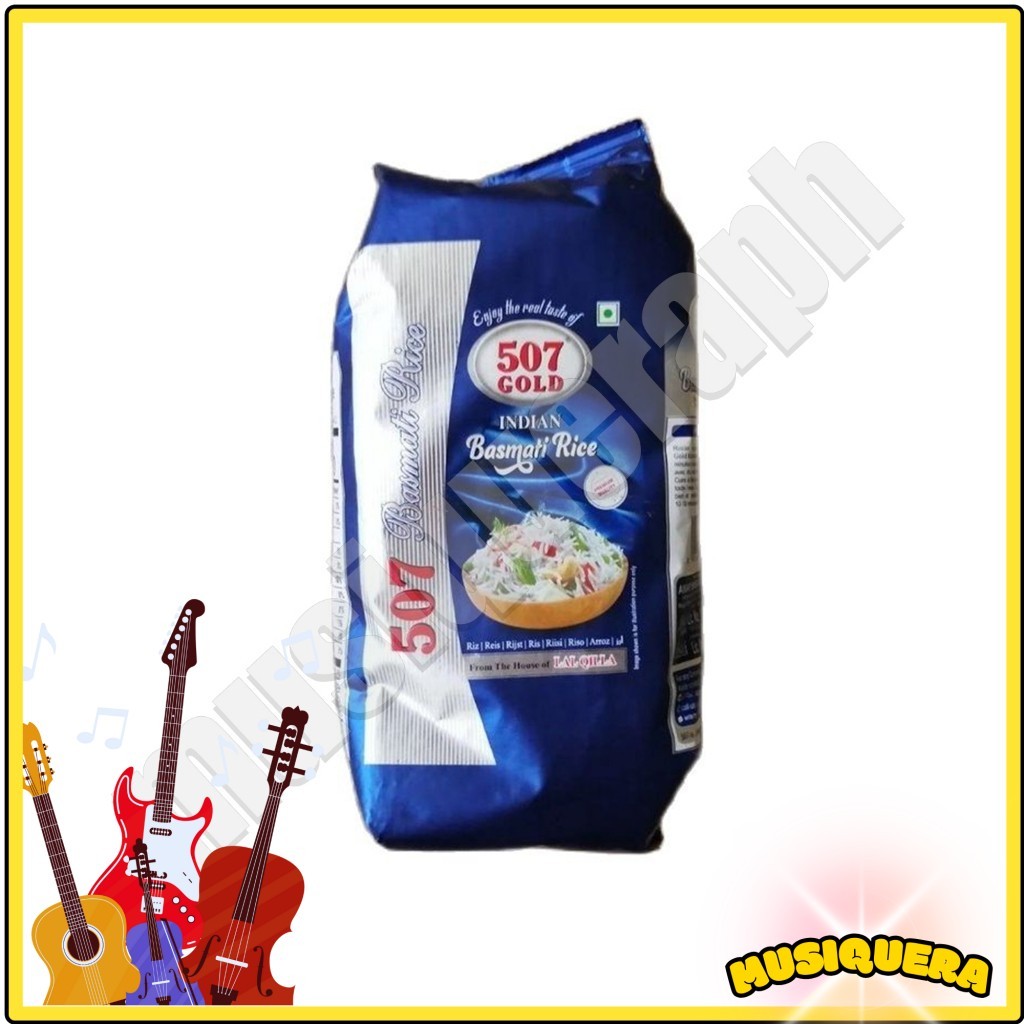 (Basmati Rice Variation) 507 Gold Indian Basmati Rice (1kg ...