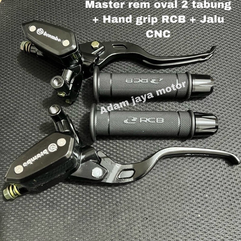 3 in 1 Brake Master Package 2 Tubes Oval Type Right Left + Original RCB ...