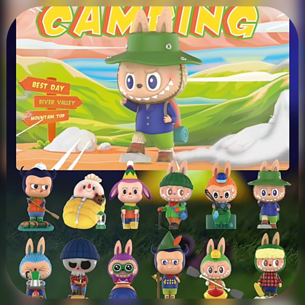 POPMART LABUBU THE MONSTERS CAMPING SERIES BLIND BOX | Shopee Philippines