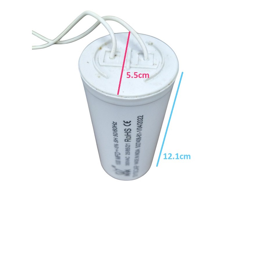Motor Running Capacitor 100MFD 350 VAC, SYSCAP | Shopee Philippines