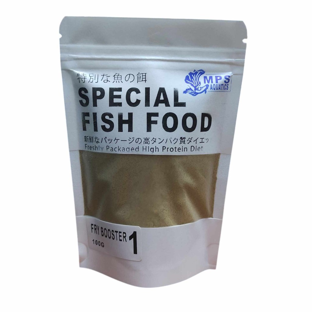MPS Aquatics Special Fish Food High Protien Fry Booster 1 Powder Fry ...