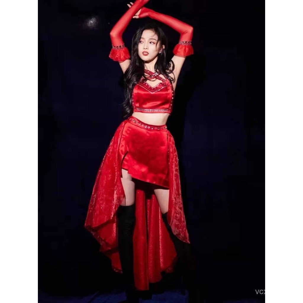Girls' Group Performance Costume DJ Female Singer Sexy Jazz Dance ...