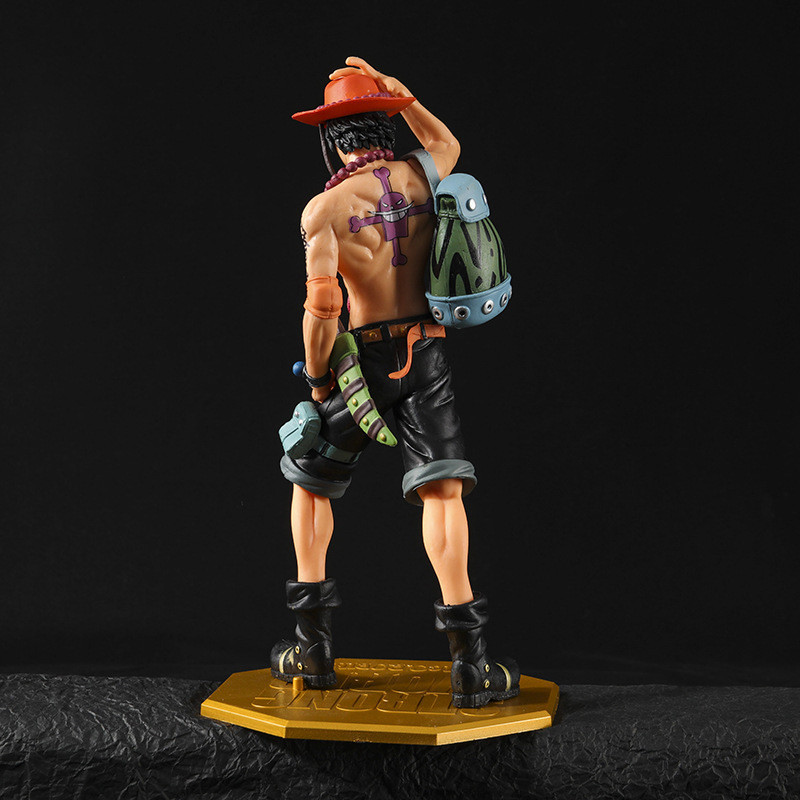 One Piece Figure Model One Piece Ace Figure Backpack Ace Figure Toy ...