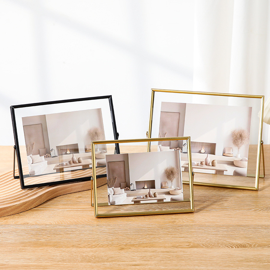 Glass Photo Frame Display Stand 6Inch/7Inch/8Inch Graduation Photo ...