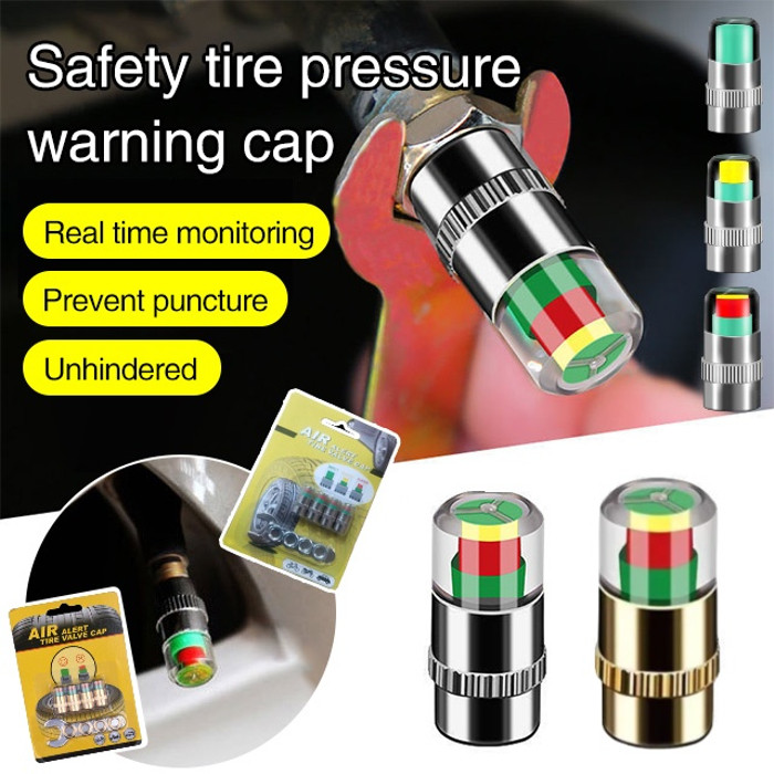 [Safe Accurate 3-Colors Warning/Real Time Monitoring] Tire Pressure ...