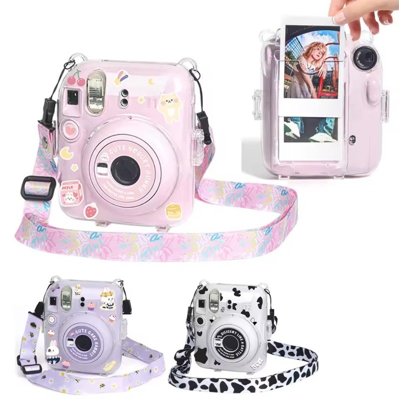 Protective Case for Fujifilm Instax Mini 12 Instant Film Camera Crystal ...