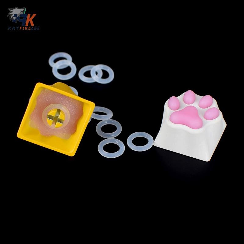 (KFL) 108pcs Silicone O Ring Switch Dampeners Damper Shock-Absorbing ...