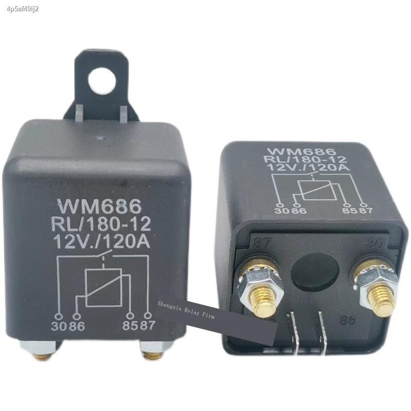 COD/RL/180 WM686 120A 12VDC start car relay dual battery isolation ...