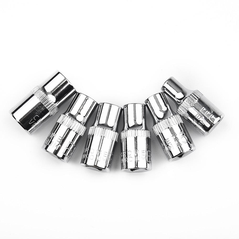 [WOES] 6pcs 1/4 Inch Torx Star Female Bit E Socket Set E4 E5 E6 E7 E8 E10 Hand Tools | Shopee ...