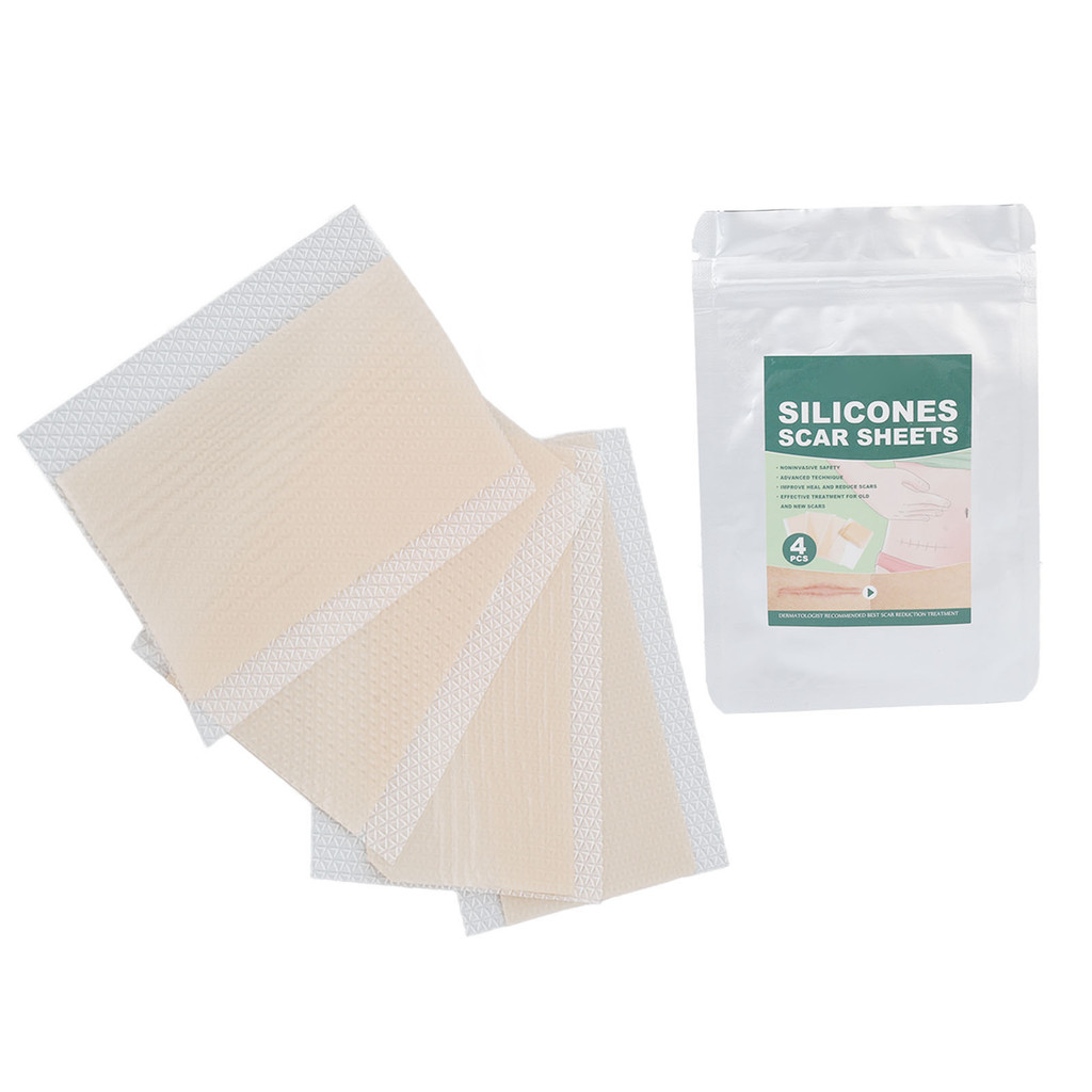 Silicone Scar Removal Sheets Professional Gel Scar Strips Scar Cover Up ...