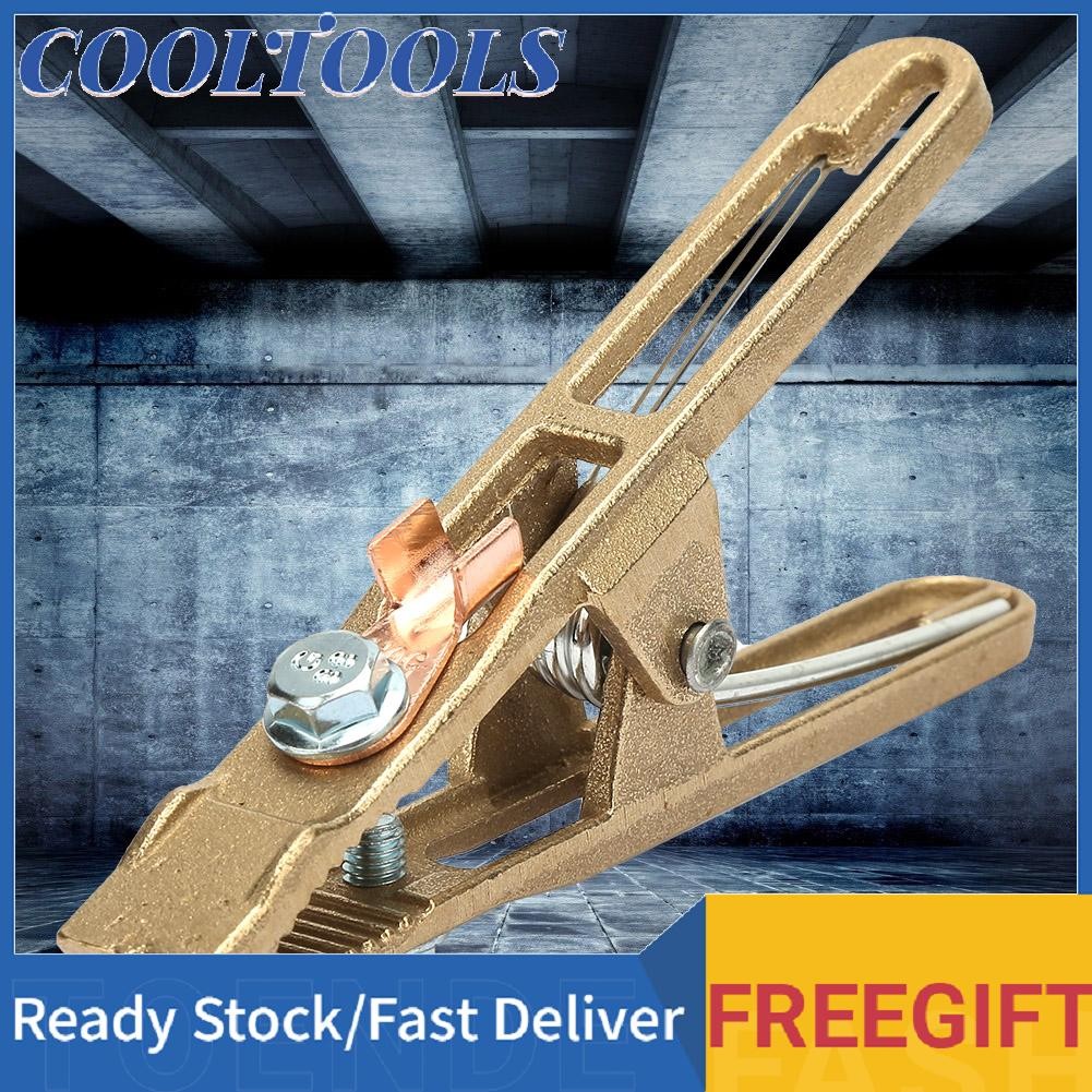 Cooltools 260/300/500A Brass A Shape Ground Welding Earth Clamp for Machine | Shopee Philippines