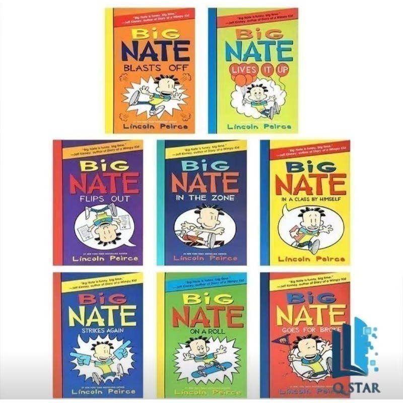 Big Nate Kids Story Books Box Set (8 Books) | Shopee Philippines