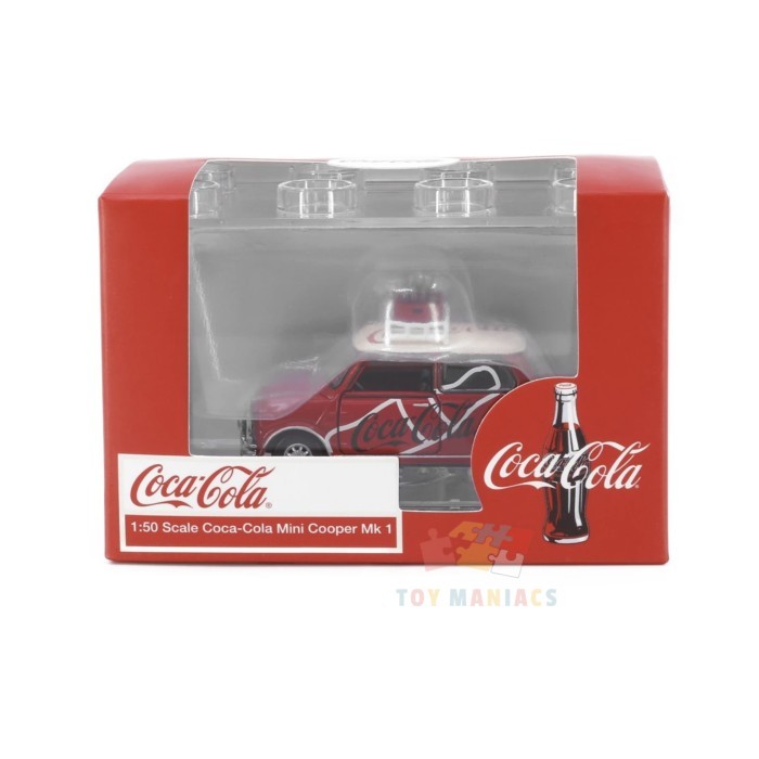Tiny City Mini Cooper Mk 1 Coca-Cola with bottle of coke Coke005 | Shopee Philippines