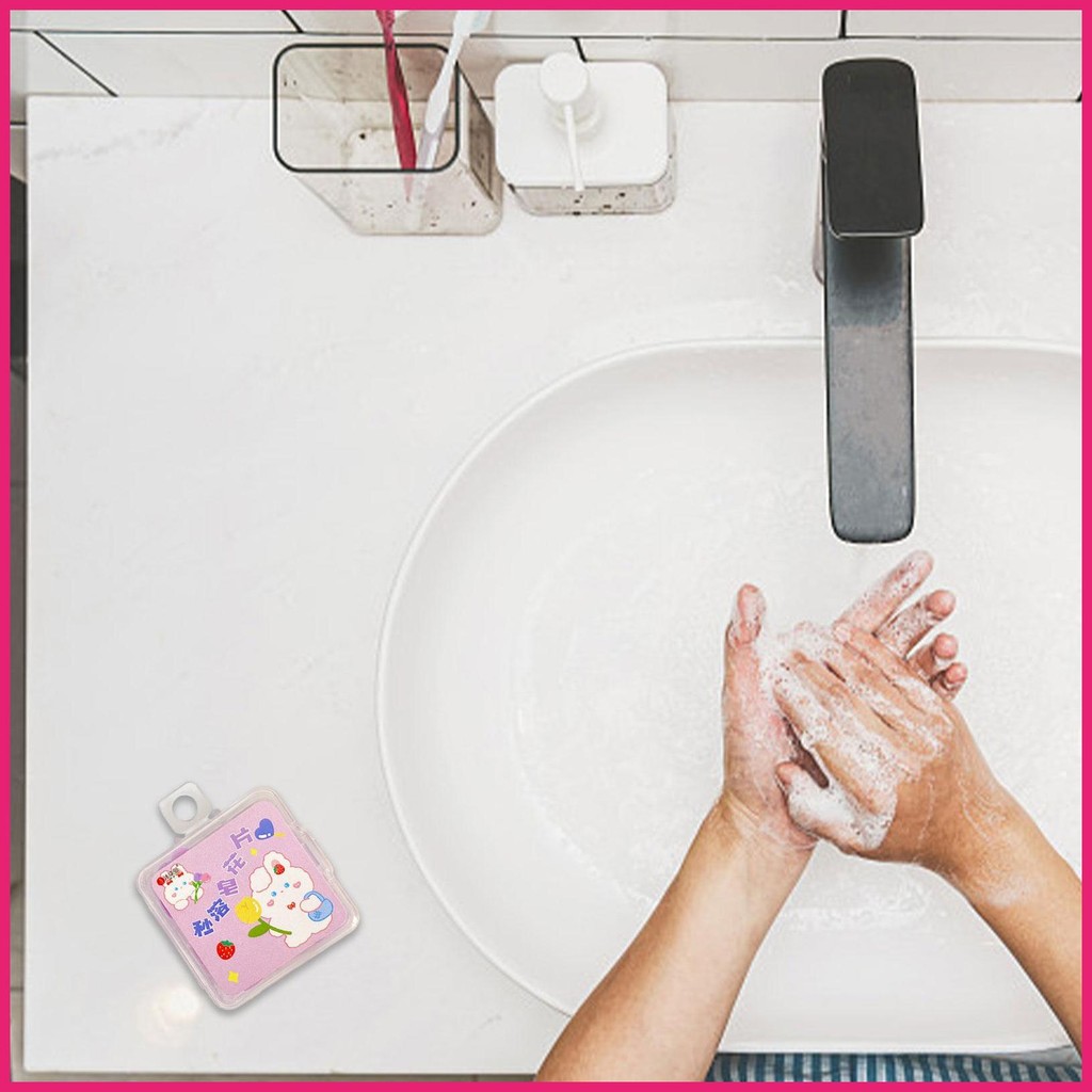 Hand Washing Paper Foaming Hand Palm Washing Sheets Portable Quickly ...